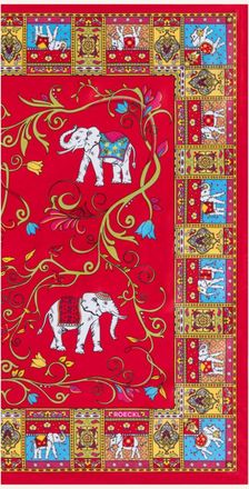Roeckl Seidentuch Lucky Elephant rot
