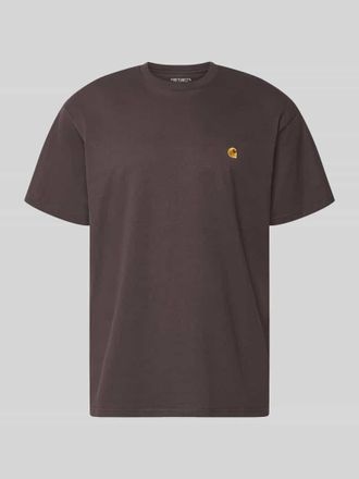 Carhartt Work in Progress Regular Fit T-Shirt mit Logo-Stitching Modell Chase