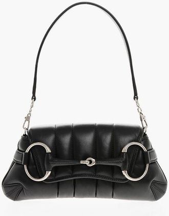 Gucci Quilted Leather G-HORSEBIT Bag with Removable Shoulder Strap Gr&ouml;&szlig;e Uni