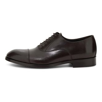 Boggi Milano Homme, Chaussures, Brun, Taille: 43 EU Richelieus en cuir lisse