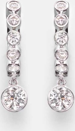 Anita Ko Boucles doreilles Melrose en or blanc 18 ct et diamants