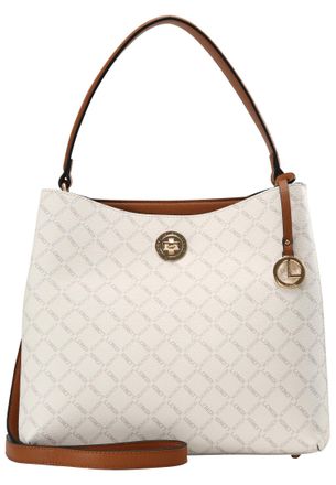 L.Credi Handtasche Filiberta mit Label-Applikationen
