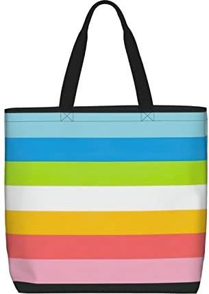 Generic Sac De Courses Fiert&eacute; Queer Sac Tissu Avec Poign&eacute;es Personnaliser Sacs En Toile Pour Femmes, Pour &Eacute;cole, Tous Les Jours, Voyage, Filles