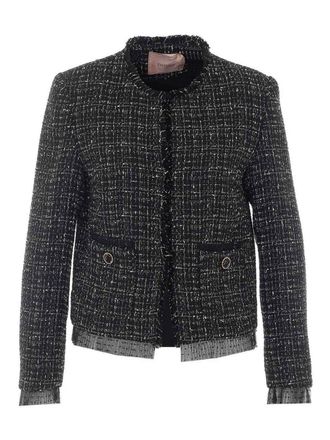 Twinset Pull Col Rond - Noir