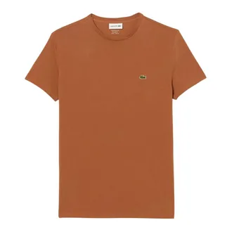 Lacoste Pima Baumwoll-T-Shirt - - Tops - Herren - Braun - 4XL