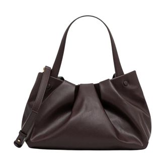 Themoir&egrave; Sac bandouli&egrave;re moyen - Femme - Sacs - Brun - Taille: ONE Size