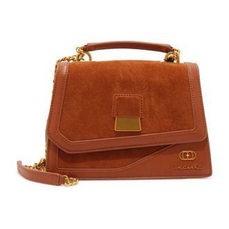 La Carrie Unregelm&auml;&szlig;ige kleine Umh&auml;ngetasche - - Bags - Damen - Braun - ONE SIZE
