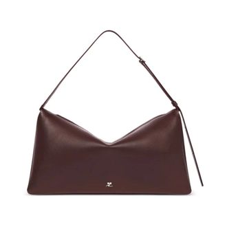 Courr&egrave;ges Damen, Taschen, Braun, ONE SIZEGr&ouml;&szlig;e