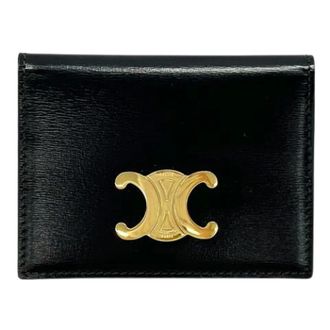 Celine Porte-cartes de visite Pre-owned - Femme - Pre-owned - Noir - Taille: ONE Size