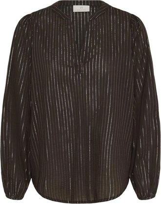 Kaffe Femme, Blouses et Chemises, Brun, Taille: 46 FR Blouses