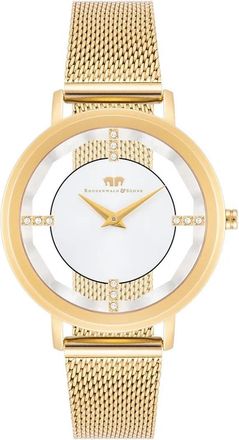 Rhodenwald & S&ouml;hne Uhr - Damen Armbanduhr Lucrezia Edelstahl - Gr. unisize - in Gold - f&uuml;r Damen