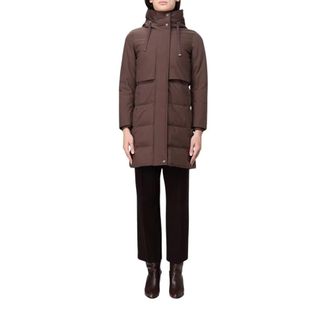 Duno Charlene Daunenmantel - - Coats - Damen - Braun - M