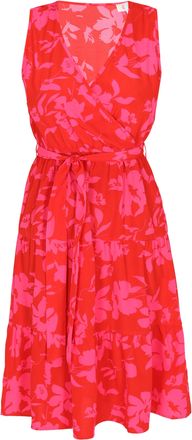 Izia Kleid Frauen rot rosa