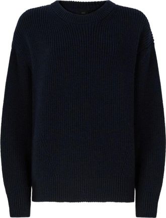Pinko Pinko, Femme, Pulls, Bleu, Taille: 40 FR Gracidio Pull Col Rond