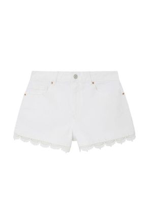 Springfield Damen Bermuda Bermudas, White, 34