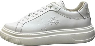 La Martina Homme, Chaussures, Blanc, Taille: 45 EU Lfm261 Low Top Baskets
