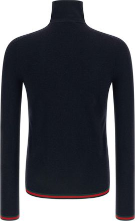 Gucci Cashmere Turtleneck Sweater - Navy