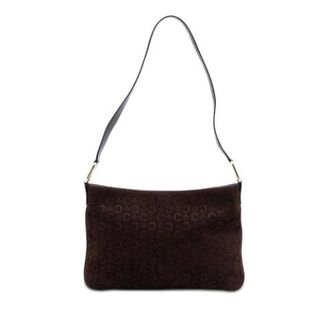 Celine Sac bandouli&egrave;re en daim Pre-owned - Femme - Pre-owned - Brun - Taille: ONE Size