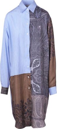 Pierre-Louis Mascia Femme, Robes, Multicolore, Taille: 38 FR Camicia fantasia floreale