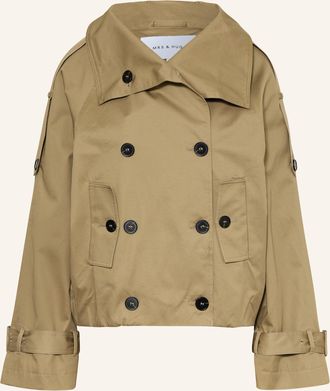 Mrs & Hugs Mrs & Hugs Trench-Jacke beige