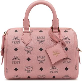 MCM Mcm, Femme, Sacs, Rose, Taille: ONE Size Ella Vi Boston Small