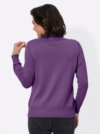 Witt Strickpullover Stehkragen-Pullover Langarm Jersey