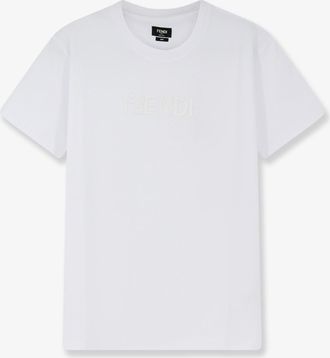 Fendi Slim Fit cotton t-shirt - FENDI - gender_Man