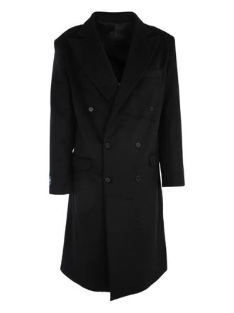 Family Fir$t Milano manteau &agrave; boutonni&egrave;re crois&eacute;e - Noir