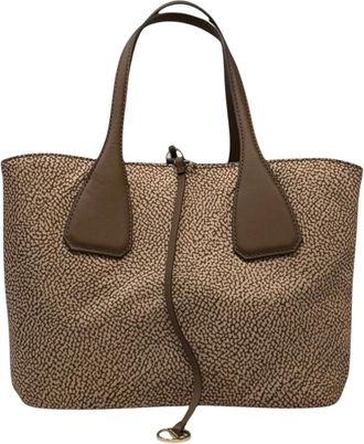 Borbonese Femme, Sacs, Brun, Taille: ONE Size Borsa Bauletto