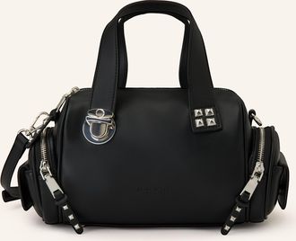 Seidenfelt Manufaktur Handtasche Jokela Mit Nieten schwarz