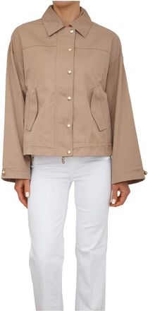 Liu Jo Femme, Vestes, Beige, Taille: 40 FR Giubbotto