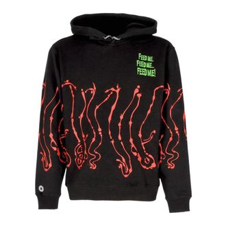 Octopus Schwarzer Dripper Hoodie Langarm - - Sweatshirts & Hoodies - Herren - Schwarzk - S