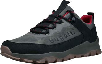 Bugatti Herren -Sneaker, 323-A0B01, Dark Grey/Black, 46