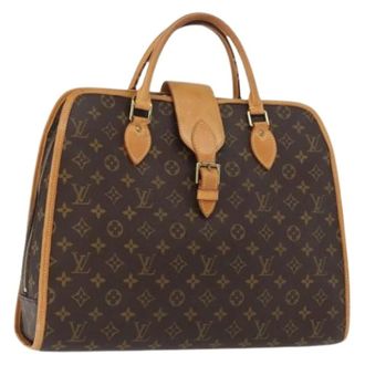 Louis Vuitton Sac &agrave; main en toile Pre-owned - Femme - Pre-owned - Brun - Taille: ONE Size