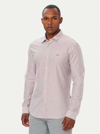 HUGO BOSS Hemd Mysoft 50519748 Hellrot Slim Fit