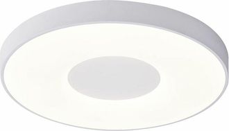 Mantra Mantra - Plafonnier design, Grande lampe de plafond Coin led Blanc en Plastique