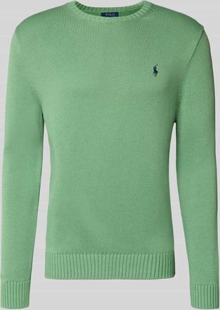 Polo Ralph Lauren Strickpullover mit gerippten Abschlüssen