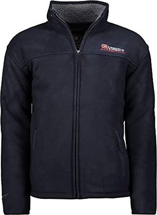 Geographical Norway Ulmaire Veste polaire chaude pour homme doublure polaire tailles S &agrave; XXXL - Bleu - Medium