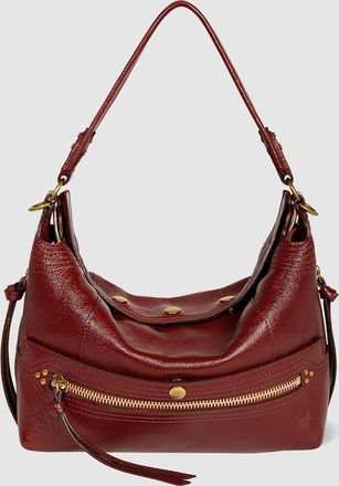 Jerome Dreyfuss Sac Lucky Hobo Cuir Acajou