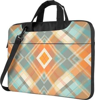 Generic Housse de protection pour ordinateur portable de 15,6 avec bandouli&egrave;re - Housse de protection antichoc pour ordinateur portable de 15,6 - Orange sarce