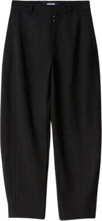 Jacquemus Homme, Pantalons, Noir, Taille: S Le Pantalon Oranger