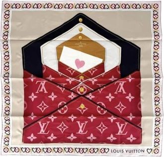 Louis Vuitton Pre-owned Soie foulards - Femme - Pre-owned - Multicolore - Taille: ONE Size