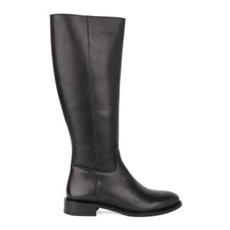 Sergio Moretti bottes d&eacute;contract&eacute;es noires ferm&eacute;es - Femme - Chaussures - Noir - Taille: 38 EU