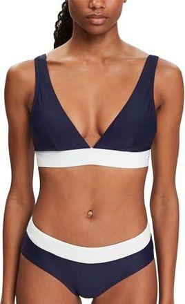Esprit Kendell Beach Pad.Top Bikini, 400/Navy, 42/C Femme