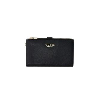 Guess Femme, Accessoires, Noir, Taille: ONE Size Amorette Slg Dbl Zip Organizer