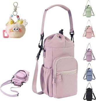 Generic Sac &agrave; bandouli&egrave;re pour bouteille deau, le compagnon ultime en plein air, sac &agrave; bandouli&egrave;re pour bouteille deau, sac &agrave; bandouli&egrave;re pour randonn&eacute;e, camp