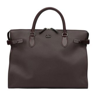 Valentino Garavani Antibes Gro&szlig;e Schultertasche - - Bags - unisex - Braun - ONE SIZE