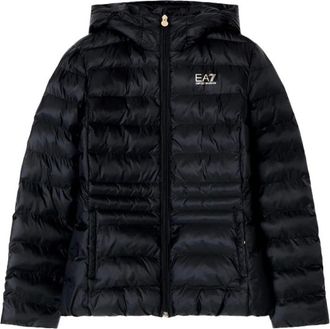 Emporio Armani Emporio Armani Ea7, Femme, Vestes, Noir, Taille: 40 FR Train Core Eco Down Ultra Light Jacket
