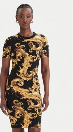 Versace Jeans Couture Kleid f&uuml;r den Alltag 80HAO939 JS553 Schwarz Slim Fit