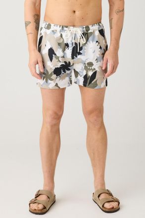 Knowledge Cotton Apparel Herren vegan Badeshorts Mid Thigh Gr&uuml;n